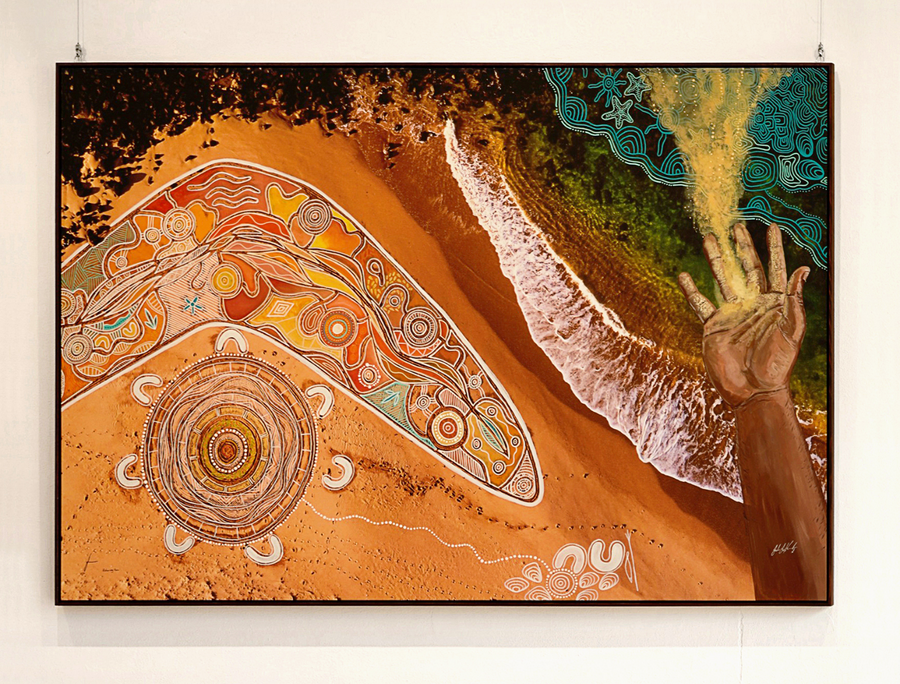 Salty One X Jade Kennedy Art ‘Returning Home’ Collab **Original Artwor